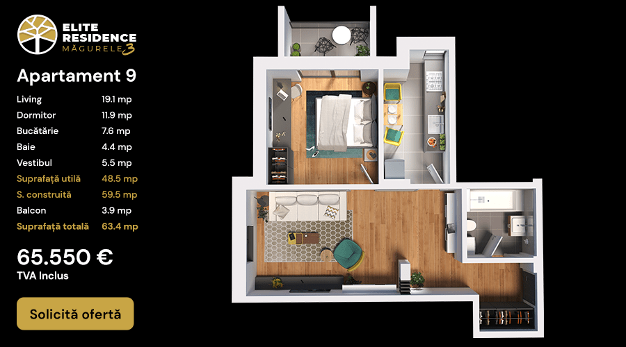 Apartamente & Case • Elite Residence Măgurele