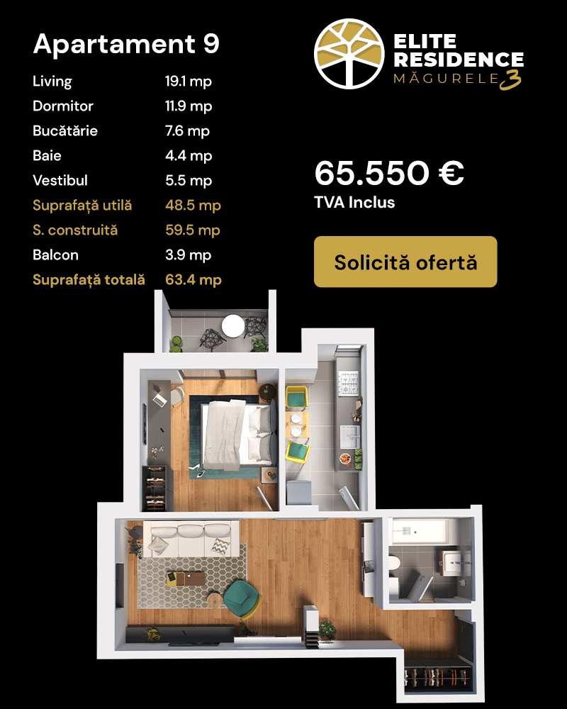 Apartamente & Case • Elite Residence Măgurele